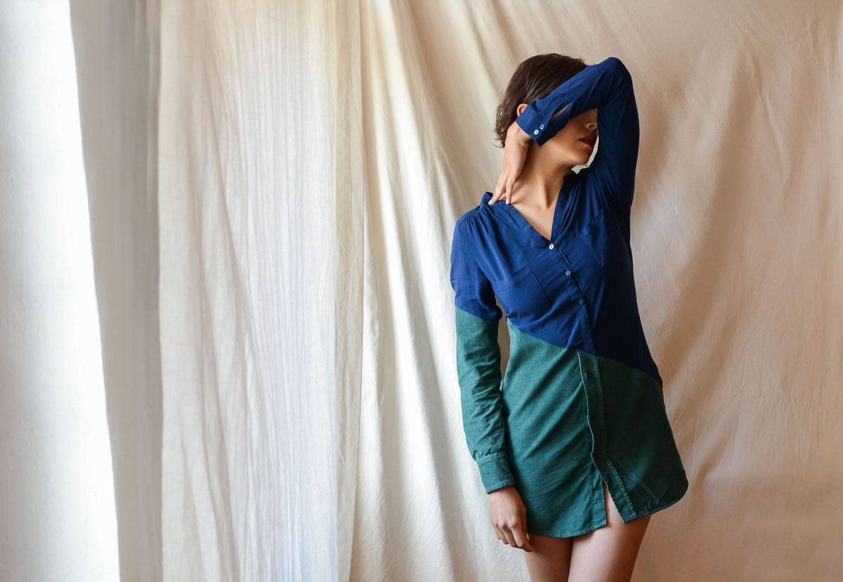 UPCYCLING: an easy way to transform old shirts - sewing - upcycling ...