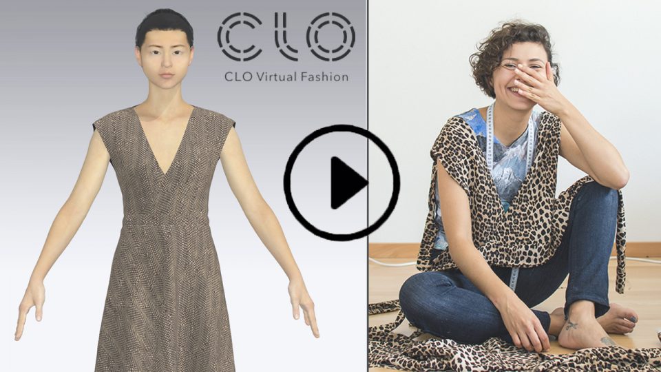 3D Fashion design - Experiment #1 - CLO Virtual Fashion